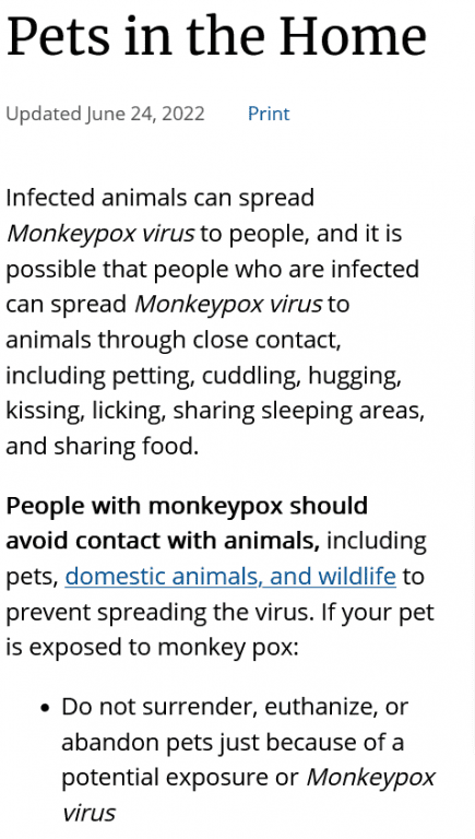 Lancet: Evidence of human-to-dog transmission of monkeypox virus ...